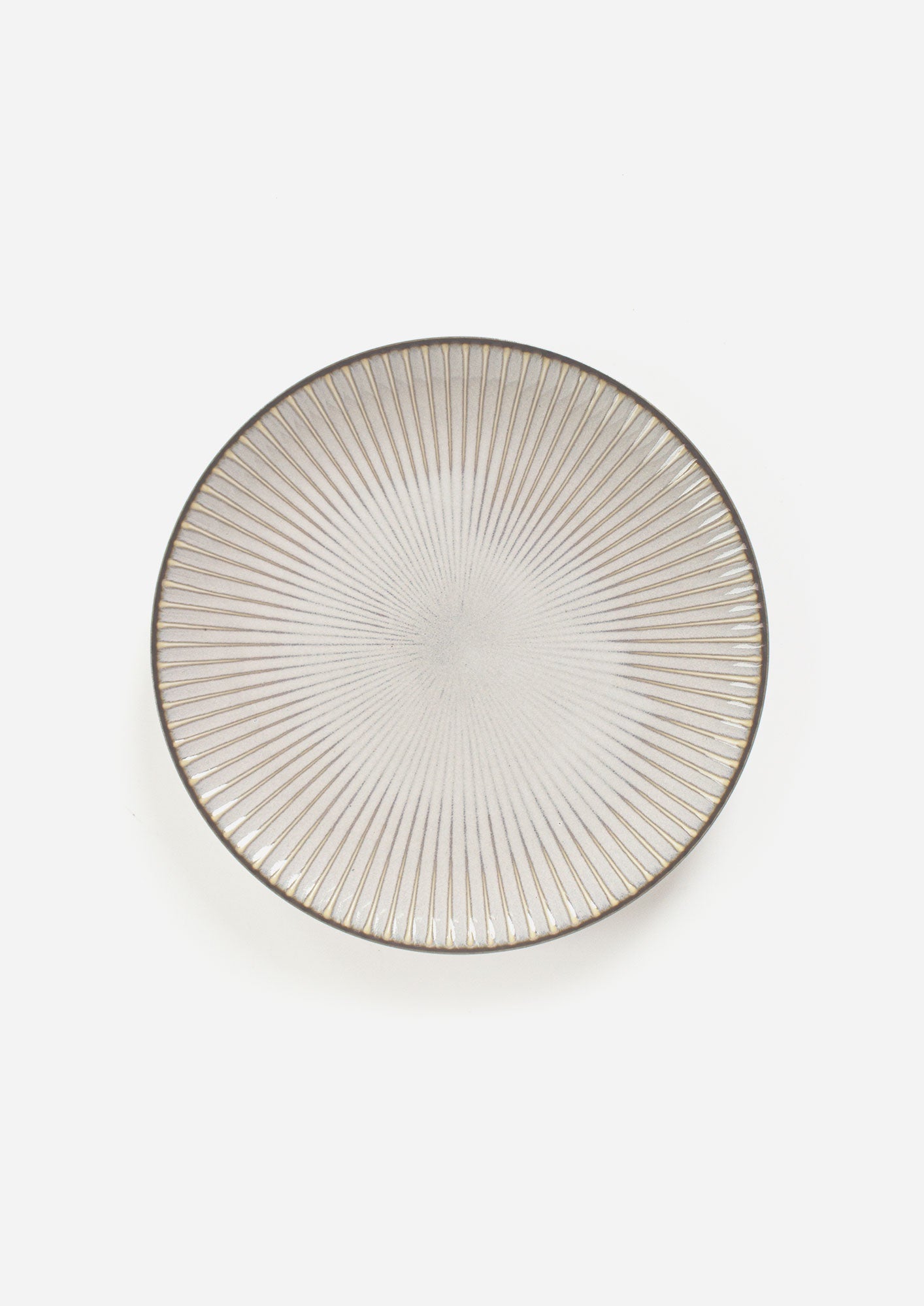 Sendan White Dinner Plate