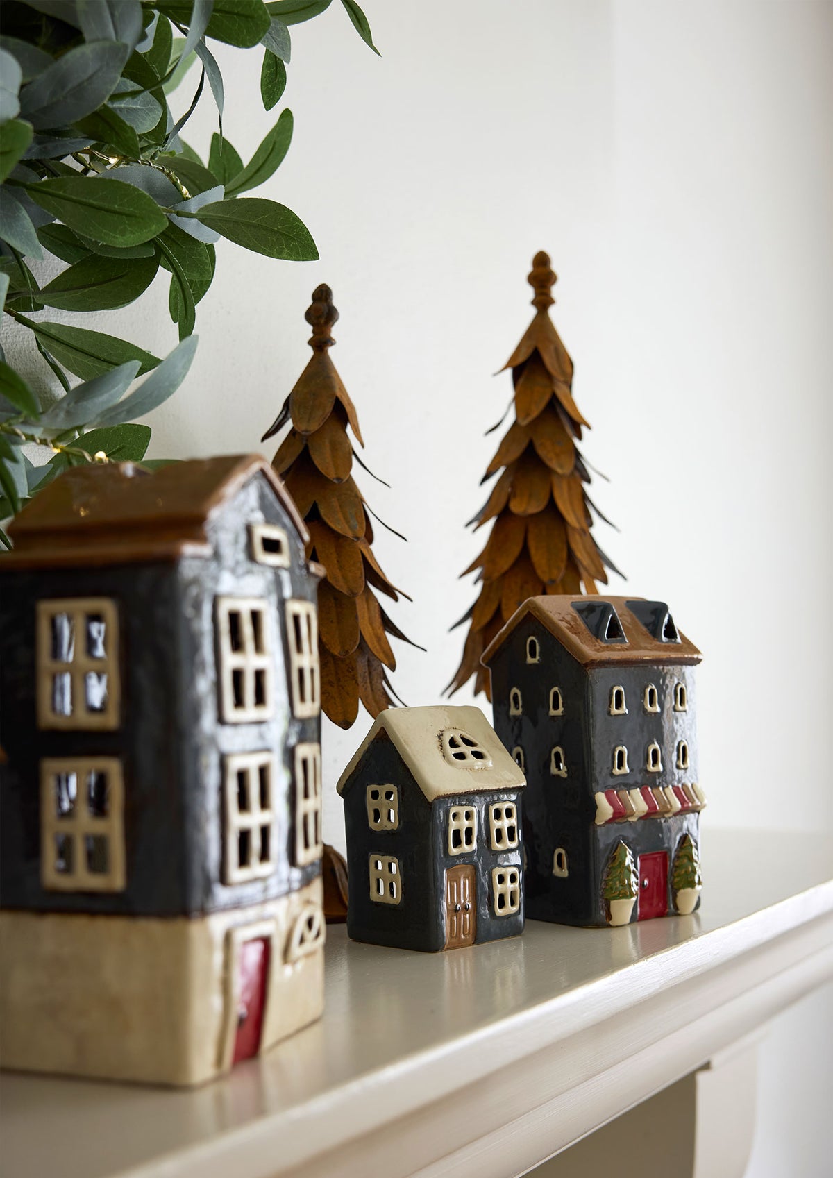 Alsace Navy Tea Light House